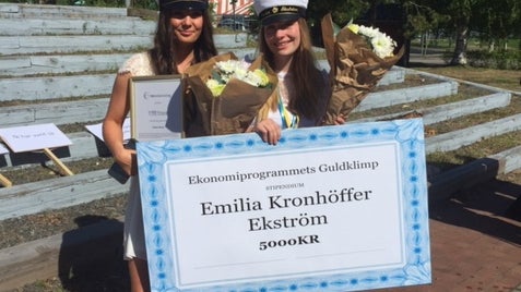 Här är eleverna som fick stipendier i Boden