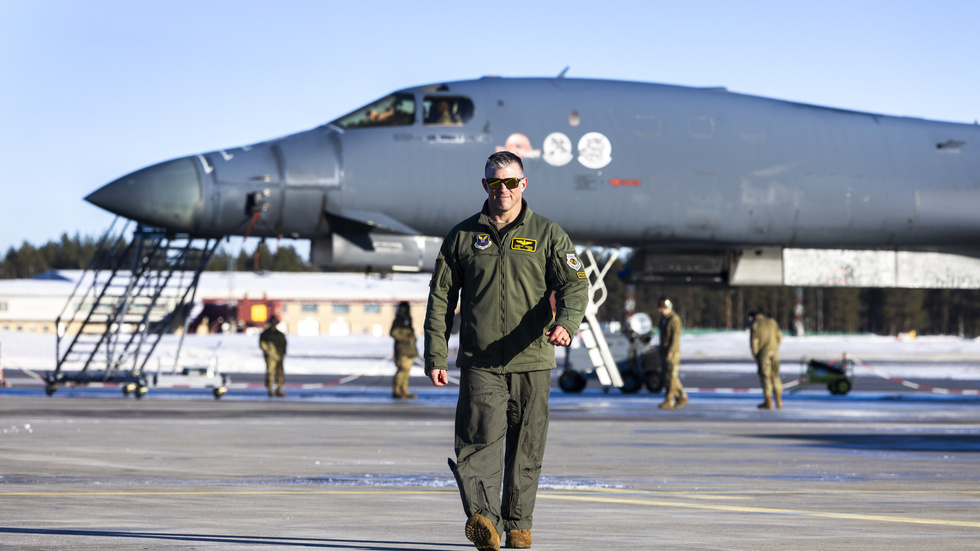 Amerikanske piloten om Natointrädet: "Fantastisk tajming"