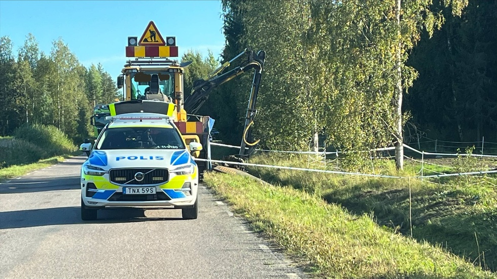 Man i 50-årsåldern död i arbetsplatsolycka – polisen utreder