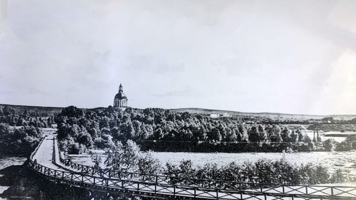 Den gamla bilden: Broar har alltid varit ett hett ämne i Skellefteå ...