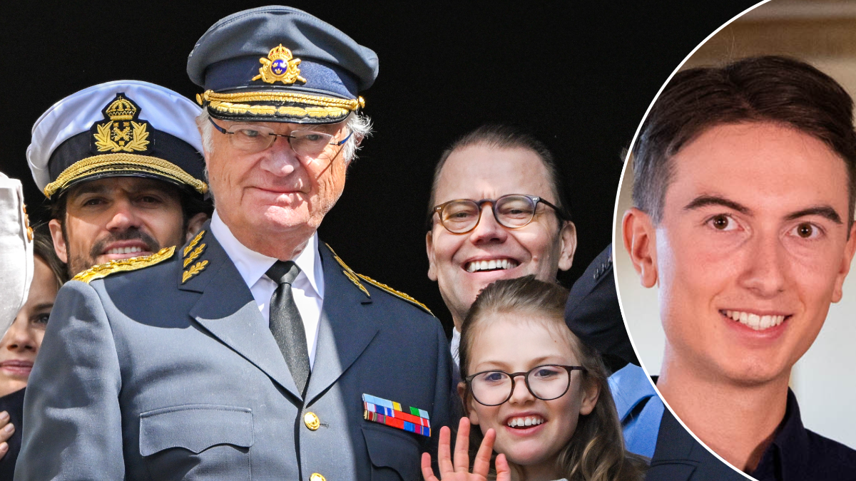 Elis, 21, från Hejde fick designa kungahusets emblem • ”Väldigt häftigt ...