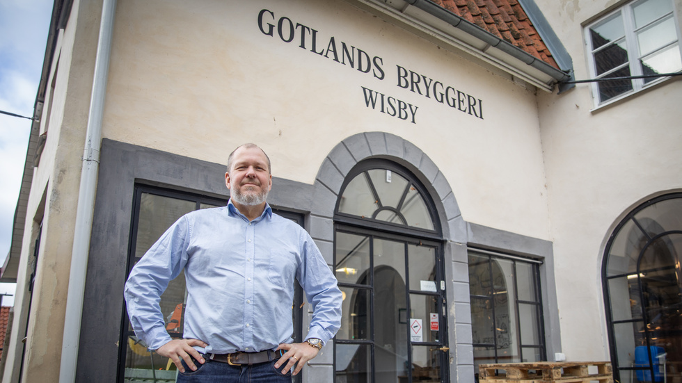 Nu är Johan tillbaka som vd på Gotlands Bryggeri