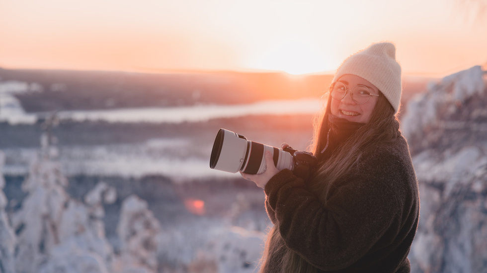 Hon filmade mystiska djuret – blev internationellt uppmärksammad