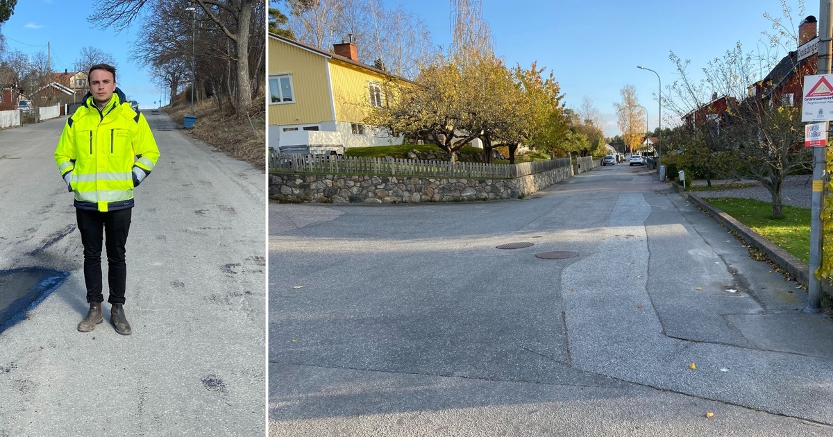 Vattenläcka upptäckt nära Vasavallen – trafiken leds om: "Sker med kort ...