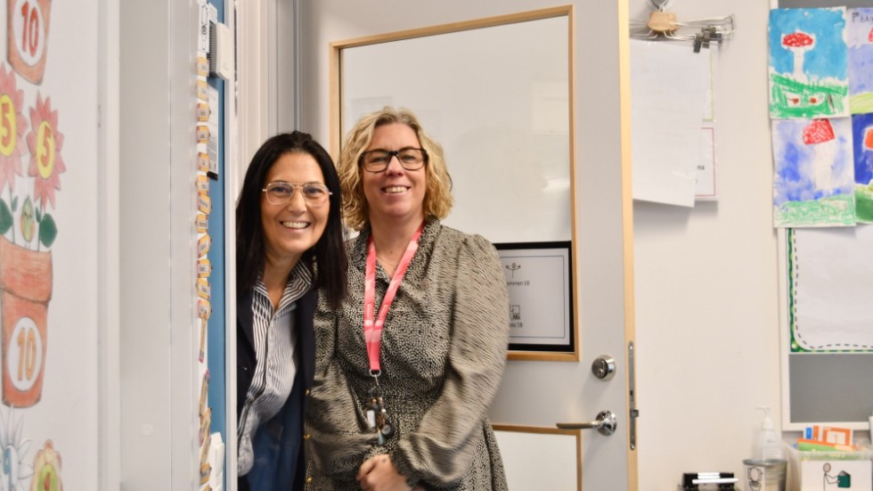 Lärarna Simeli och Emma hittade varandra på skolan i Skäggetorp • "Det ...