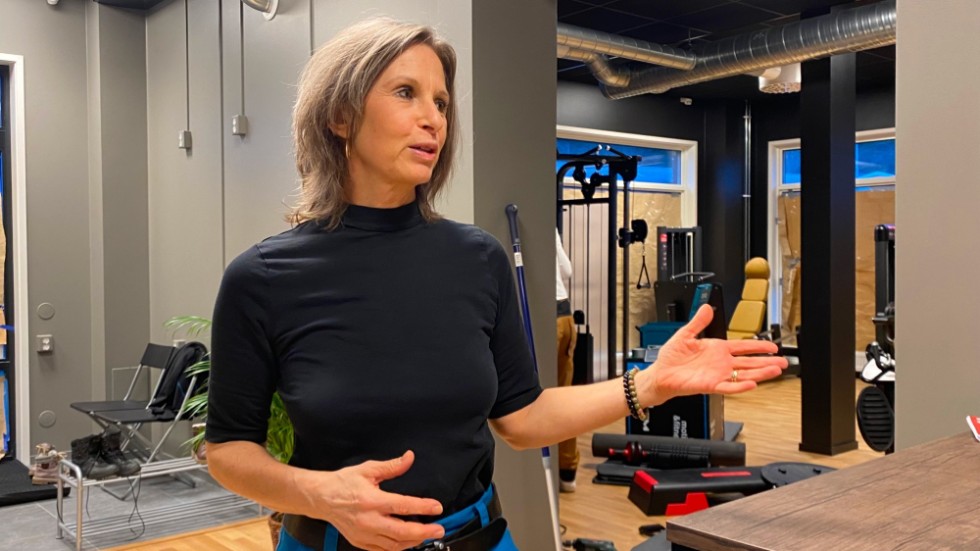 Hon öppnar första gymmet i området: "Vill få alla att vilja träna ...