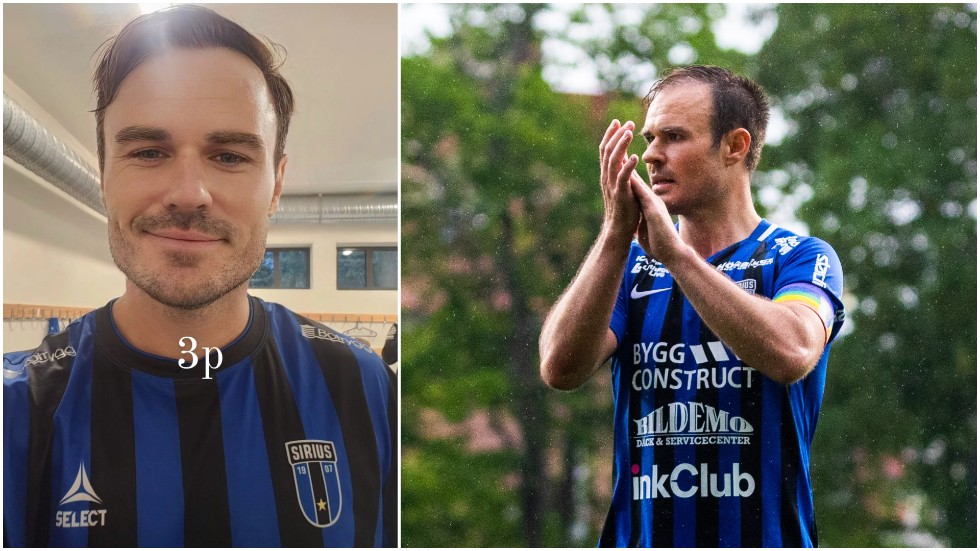 Ikonen tillbaka på planen – i Siriuströjan