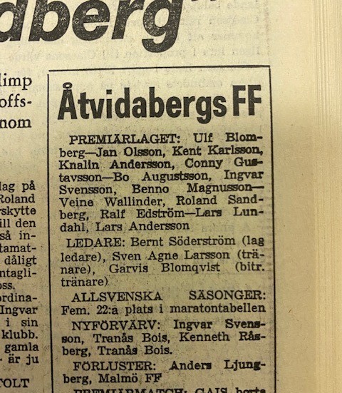 Guldsagan – 50 år sedan ÅFF skrev historia: • Hjältarna • Ralf-hysterin ...