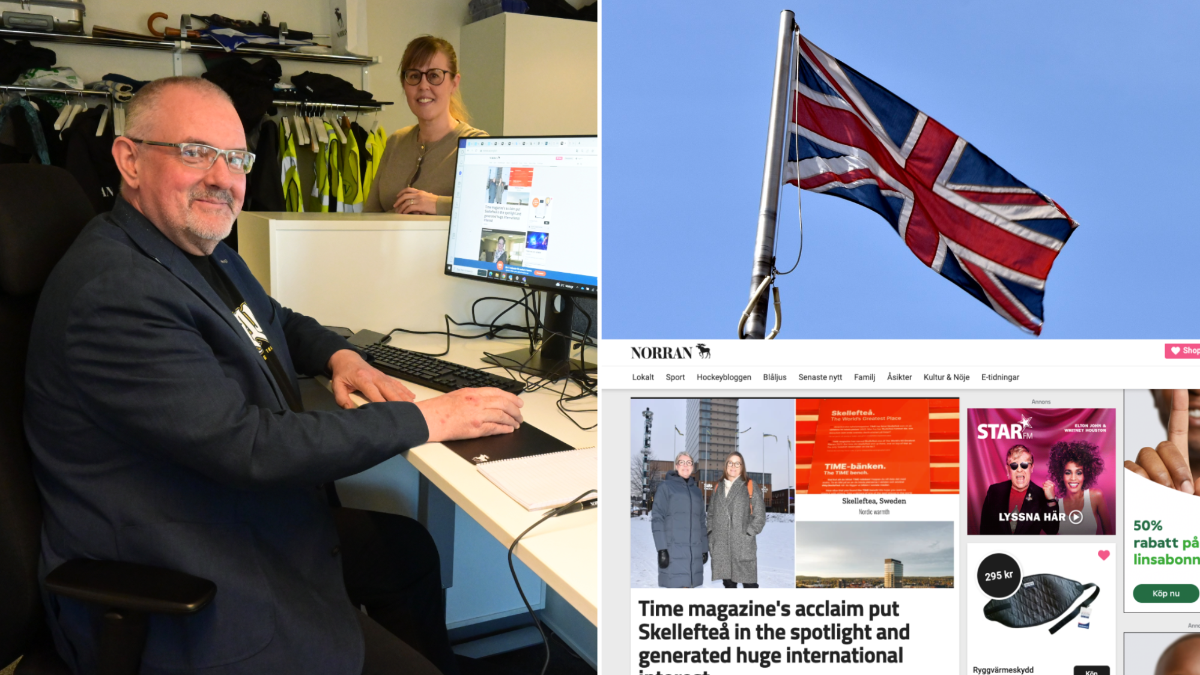 Norran starts new site in English: "To help Skellefteå's new residents ...