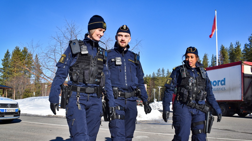 Skelleftepolisen blåste största knarkkuriren: ”Såg imma i bilen”