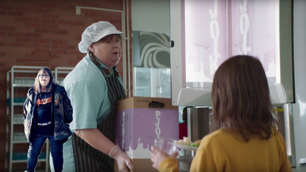 Vem är hon? Gotländskan som dyker upp i reklamen