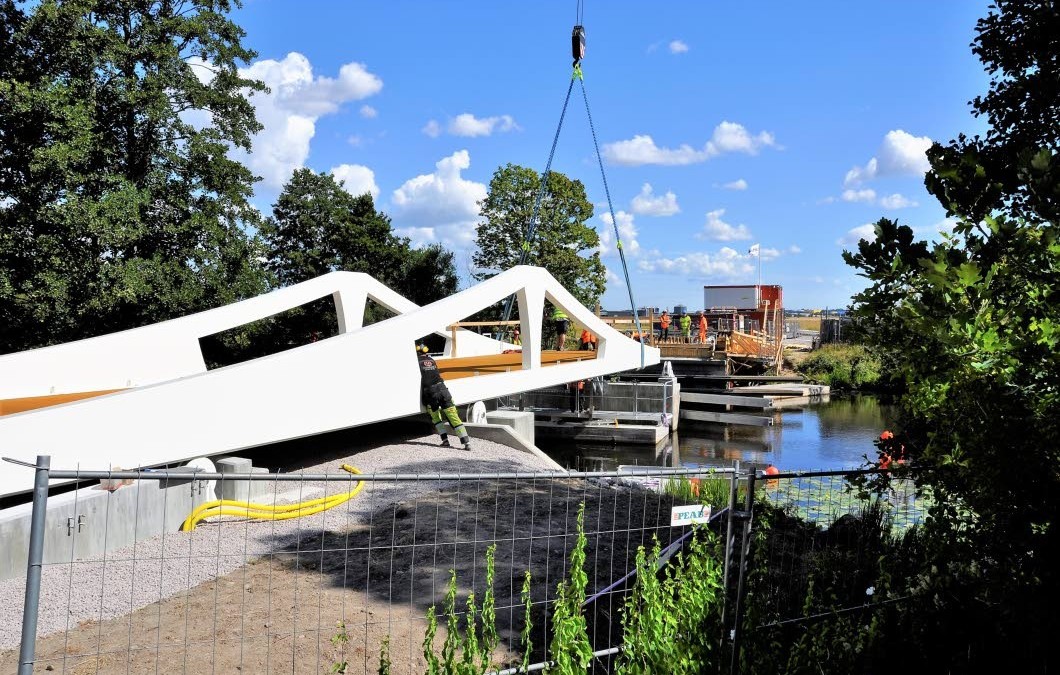 Första bilderna av nya Vindbron