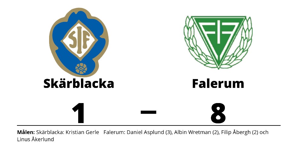 Målfest för Falerum borta mot Skärblacka