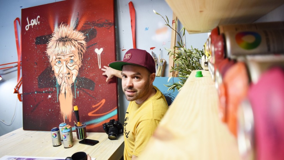 Sven Burman förenar Torgny och Sara med gatukonsten