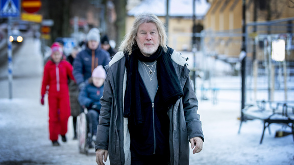 Staffan Hellstrand inför kvällens konsert i Nyköping