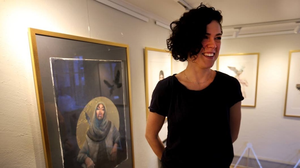 Linnea Swärd har trätt in i akvarellernas sfär