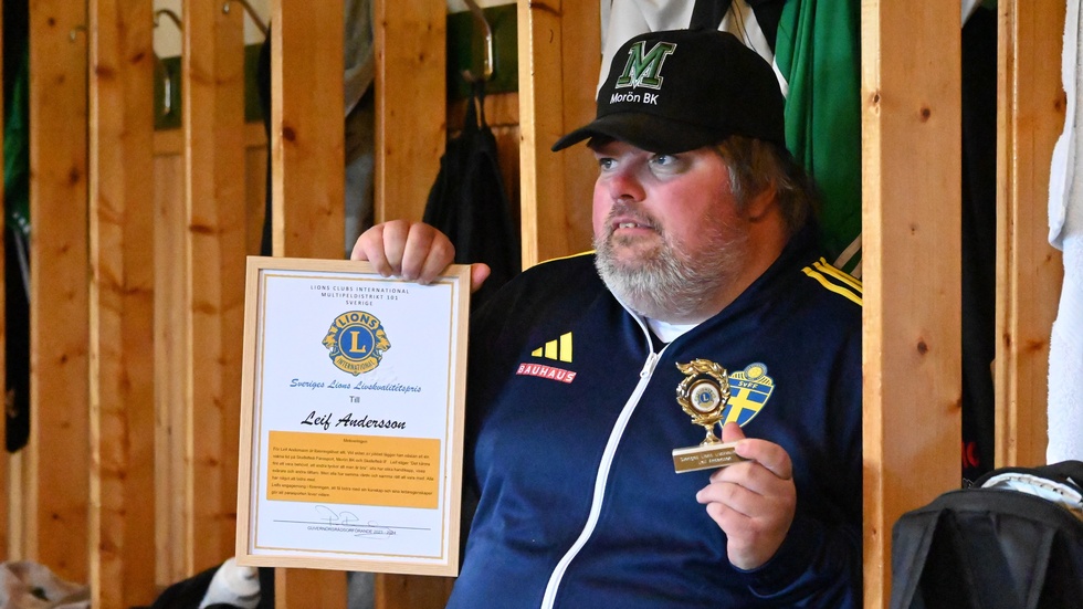 Pristagare, eldsjäl, profil – möt Leif Andersson: ”Är så roligt”