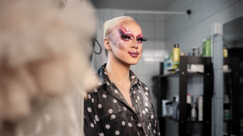 Tv-aktuella dragartisten: "Jag fick blomma ut i Uppsala"