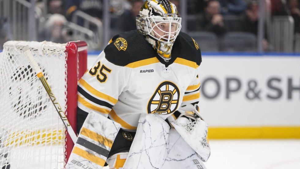 Hundrade vinsten för Linus Ullmark