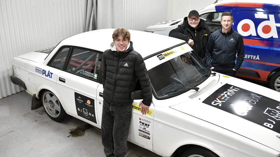 16-åringen satsar på rally – med stöd från motorsportsprofilerna: ”Det ...