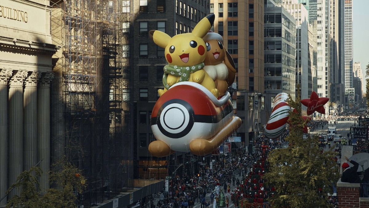 Pikachu och Ash lämnar Pokémon