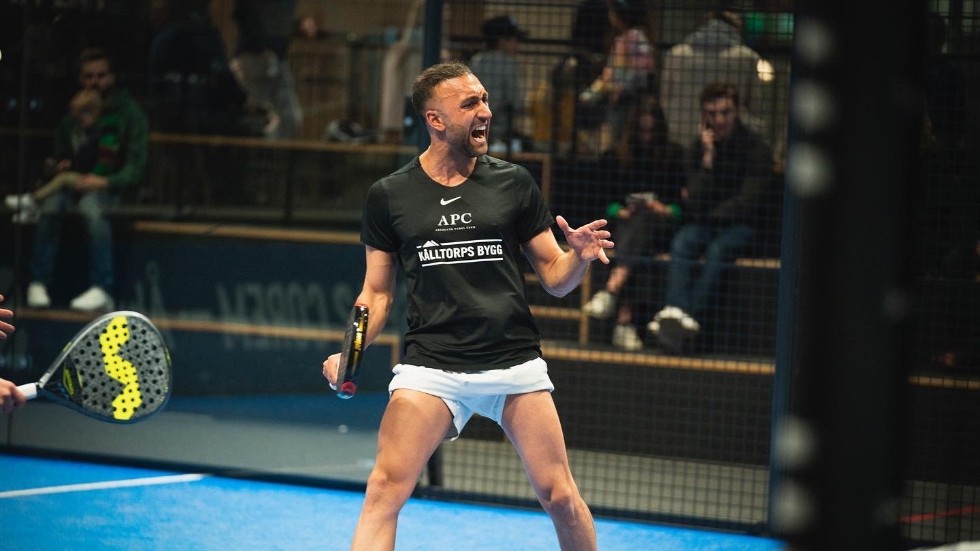 Från fotbollen till padeltoppen – han är bäst i länet