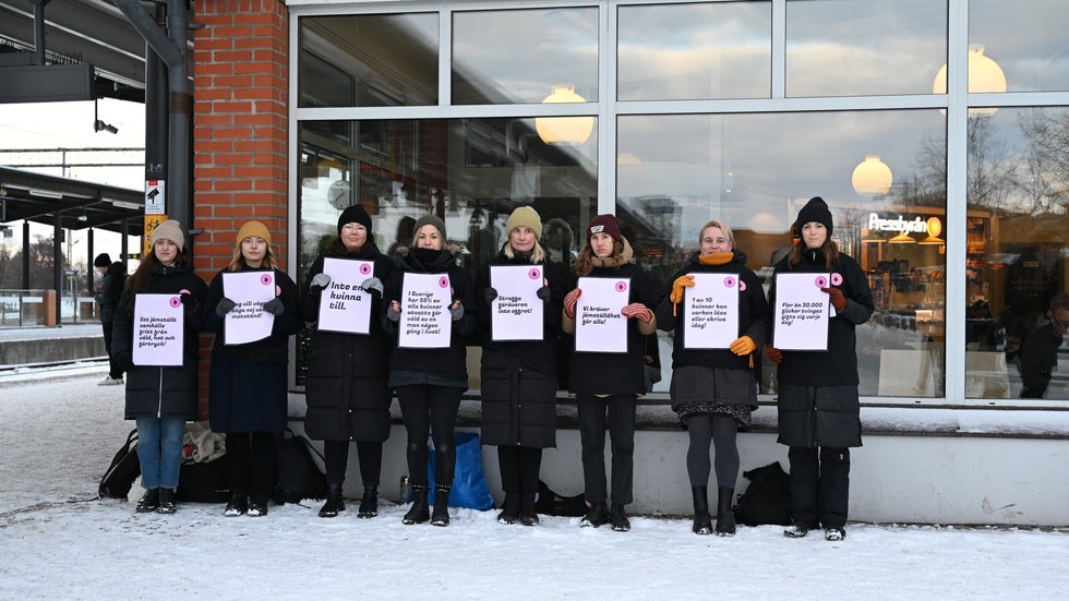 Tystnad vid resecentrum lyfte våldsutsatta kvinnor