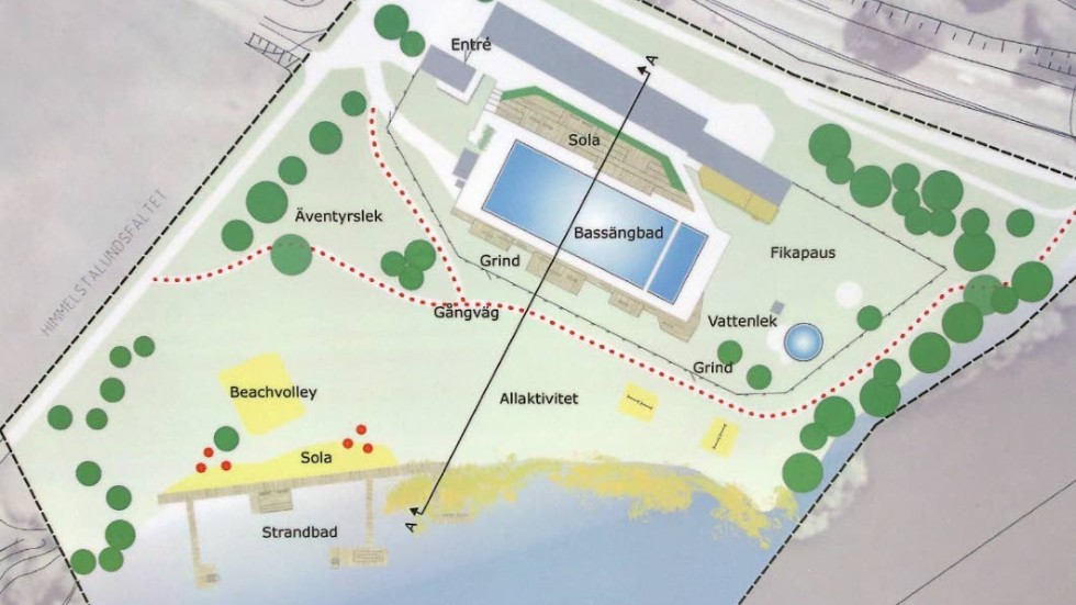 Så är läget för nytt strandbad vid Himmelstalund
