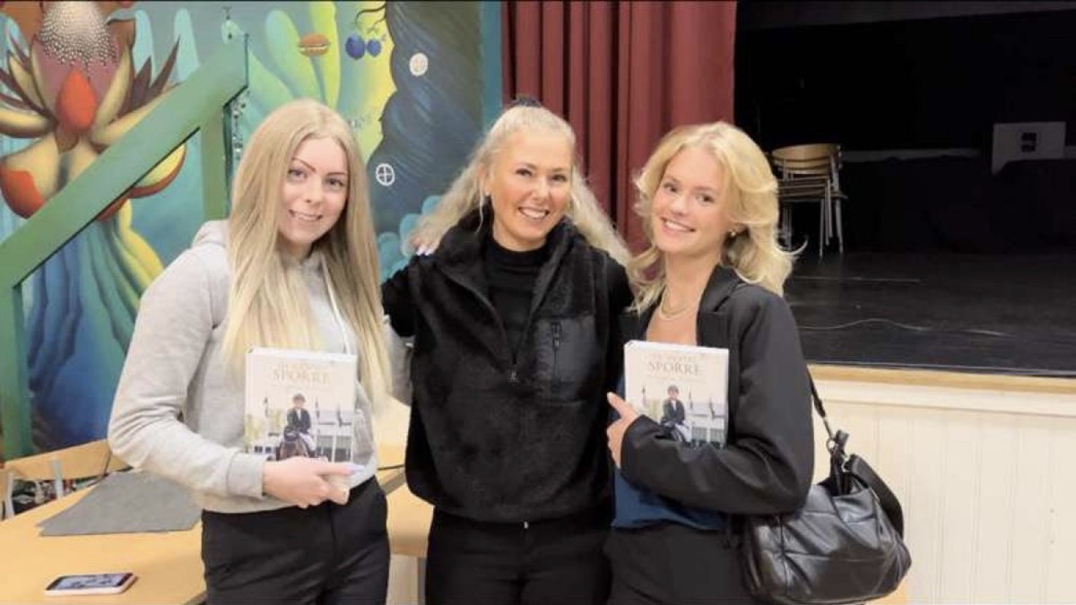 Ridsportprofilen Johanna Lassnack peppade ryttare i Katrineholm ...