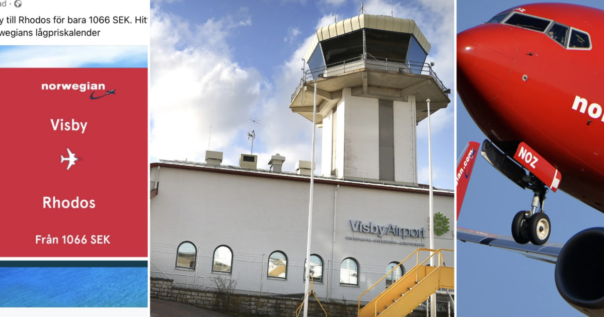 Reklam för flygresor till Europa fortsätter komma • Tekniskt fel på ...
