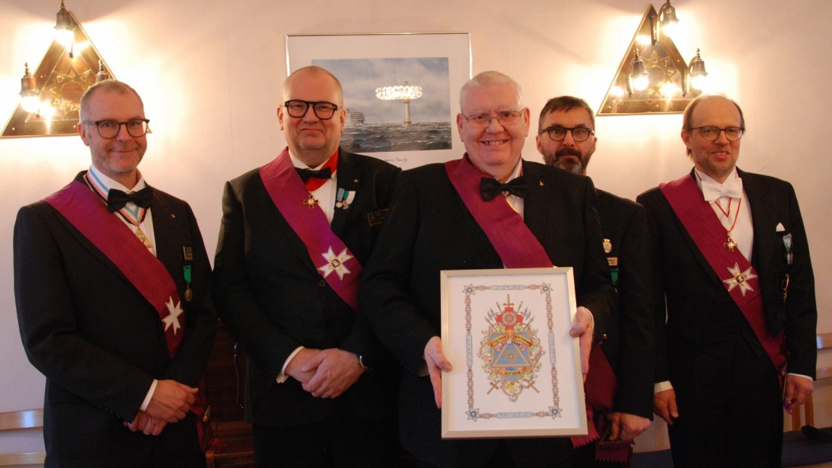 Högtidligt möte med tempelriddare