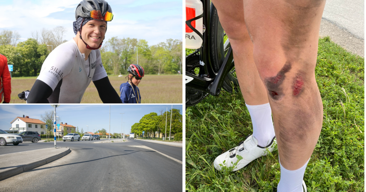 Regionen hade saltlösning på väg i Visby – cyklist halkade omkull