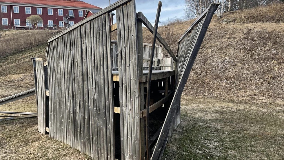 Stor skadegörelse på badplats: "Det är bedrövligt”