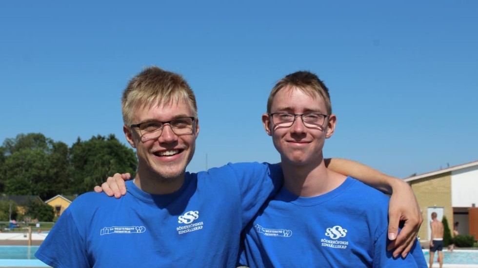 Avslutning med stor simglädje