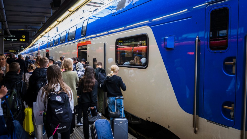 Tåg panikstoppades: "Stod som packade sillar"