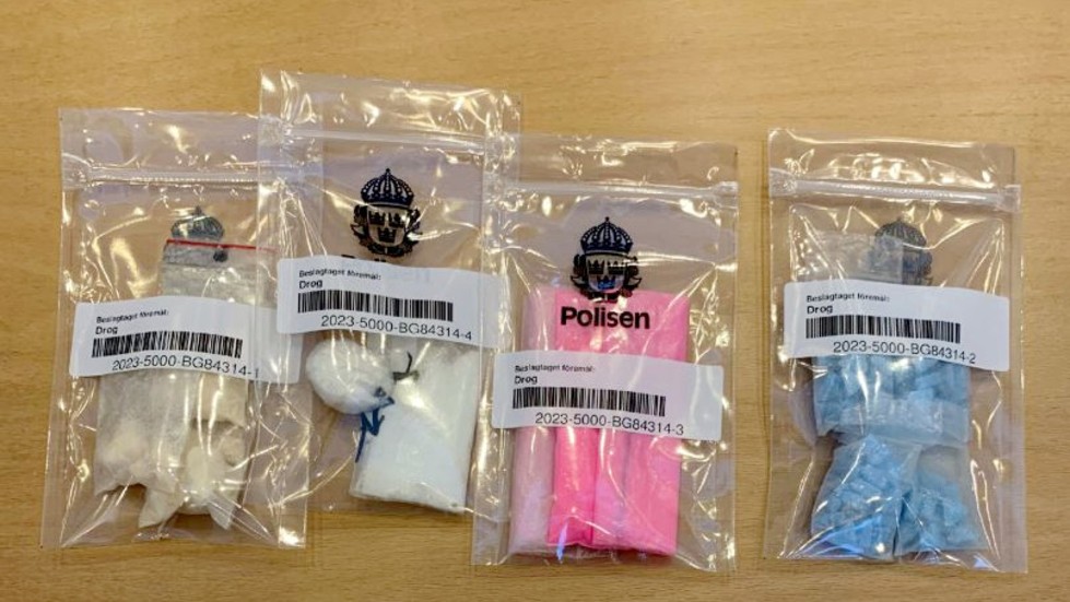 Hade knark i kaffeburk – säger att han var på väg till polisen