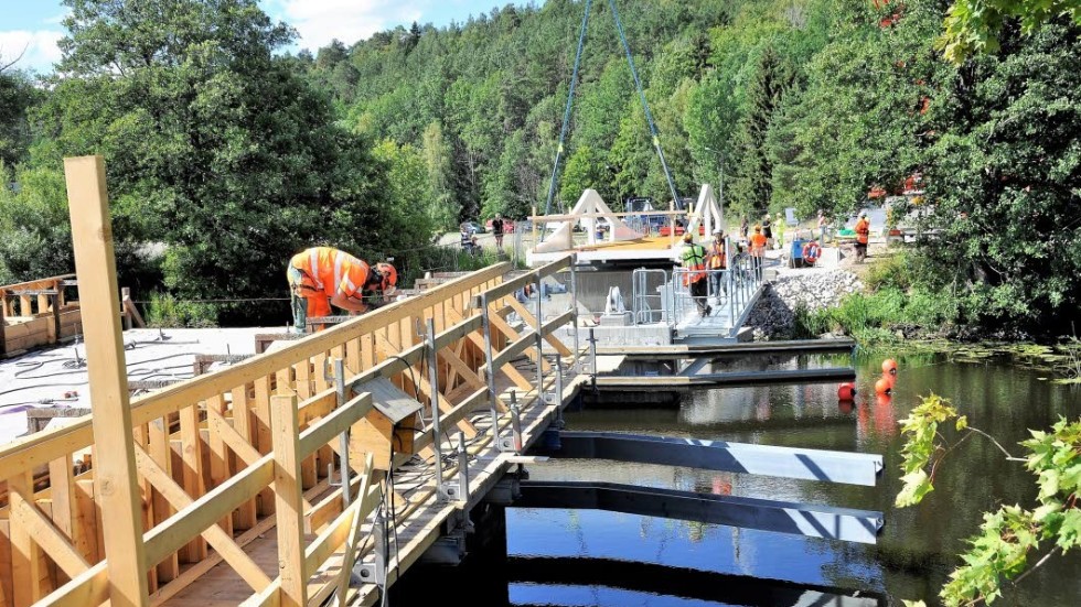 Första bilderna av nya Vindbron