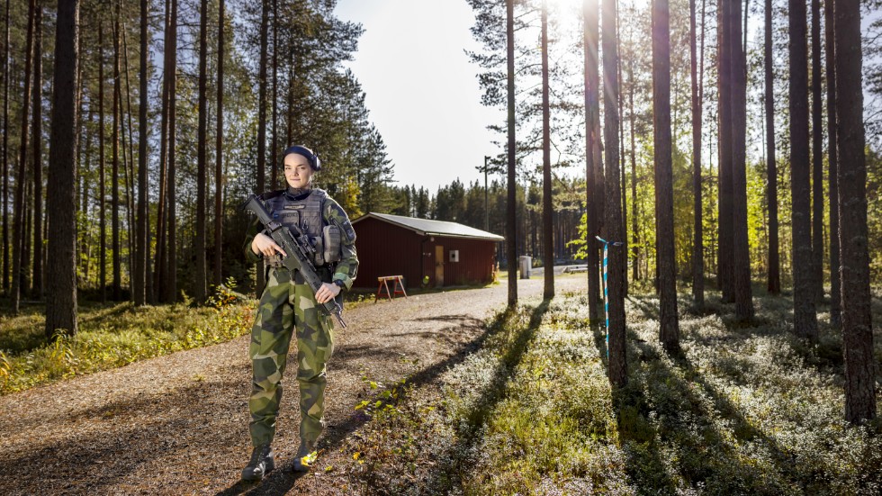 Försvarar Sverige – och Boden