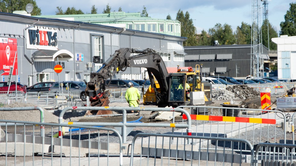 Nu grävs det i Södra hamn – igen • "Förstår att folk blir less"