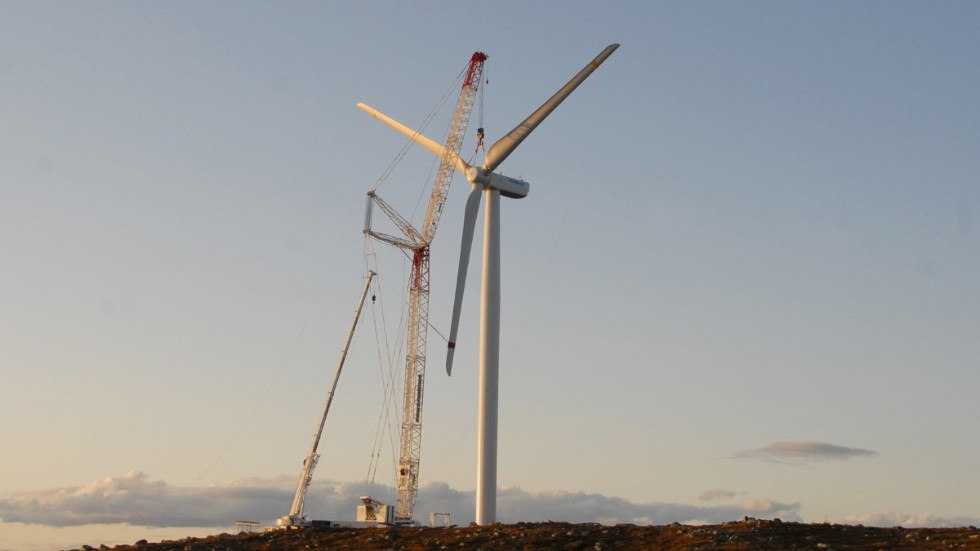 Unika statistiken – alla vindkraftsparker i norr: I drift Tillståndsgivna Under prövning