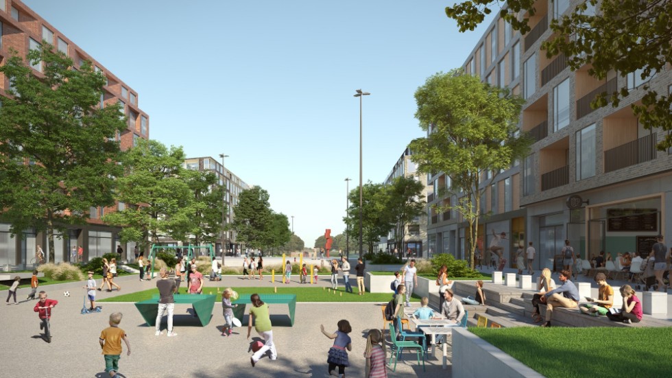 De ska bygga park och gator i Inre hamnens andra etapp • "Kommer bli en ...