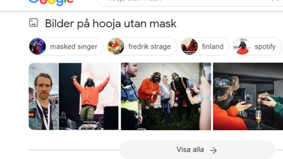 MAGNUS TOSSER: Årets stora avslöjande: Så ser Hooja ut utan mask ...