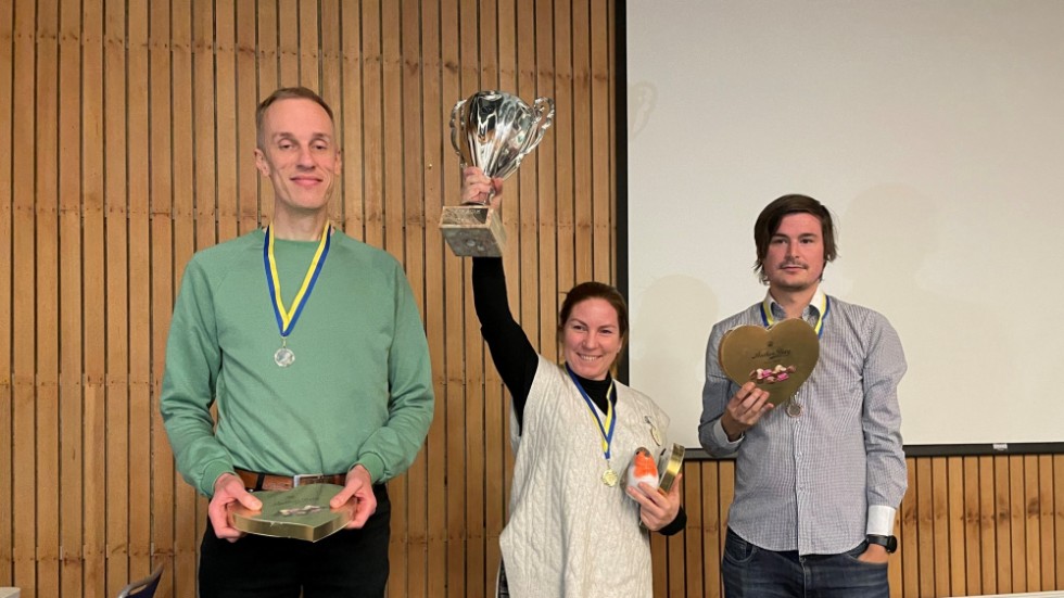 Emma, 47, är svensk mästare i Scrabble Det är hennes bästa ord ...