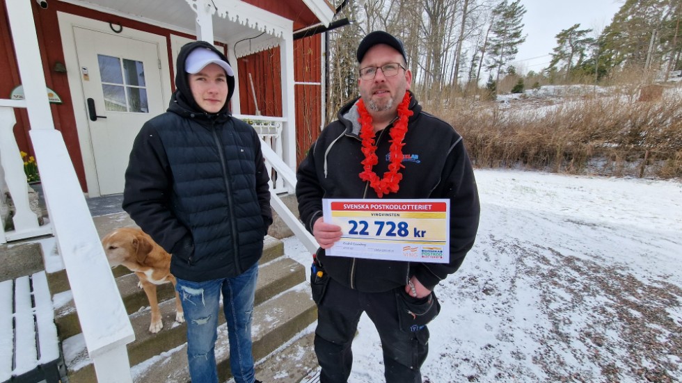 Här får Bernt sin första postkodvinst på 15 år