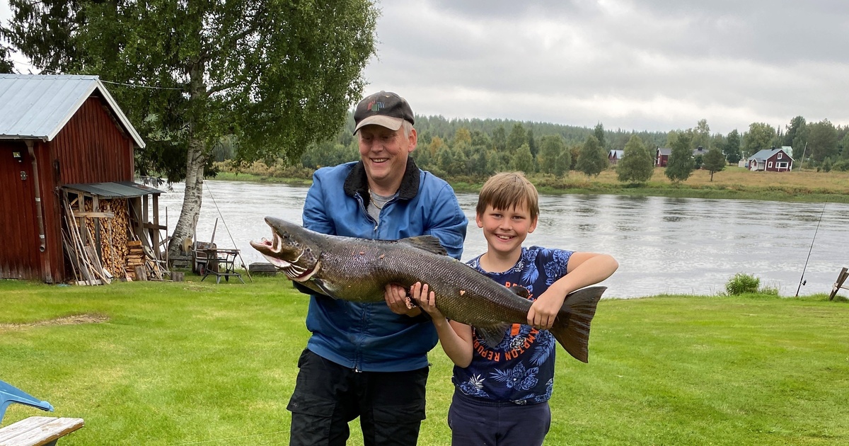 Mats och Oskar Mukkas megalax