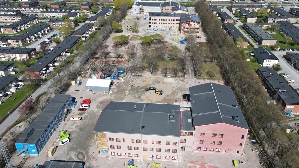 Här byggs Uppsalas största skola – plats för 1 000 elever