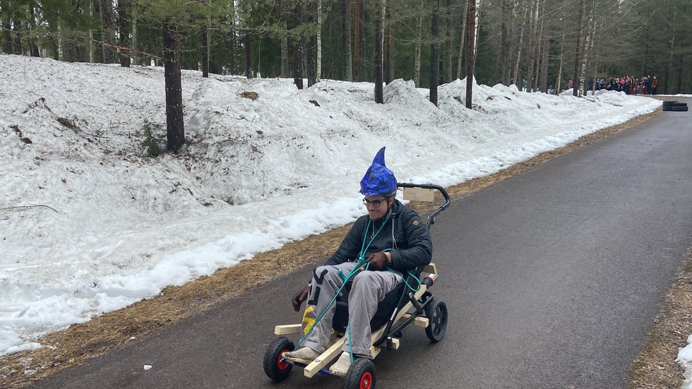 Lådbilsrallyt: "Det blev en krasch i ren formel 1 anda"