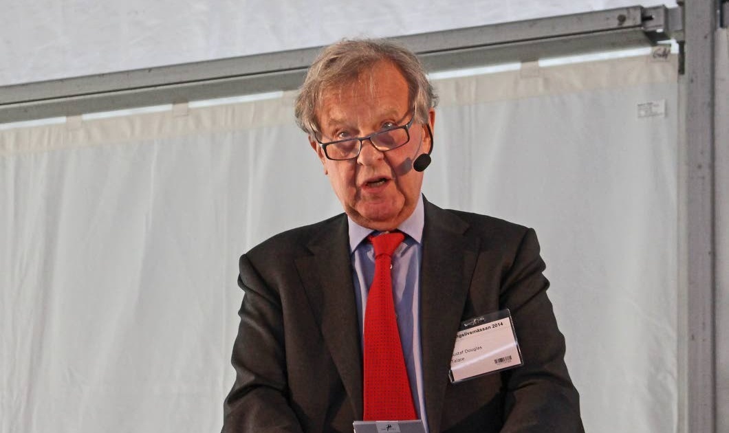 Finansmannen och greven Gustaf Douglas är död