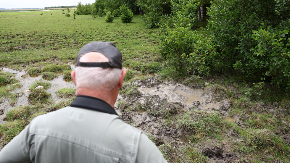 Hittade mannen i leran: "Trodde han var död"