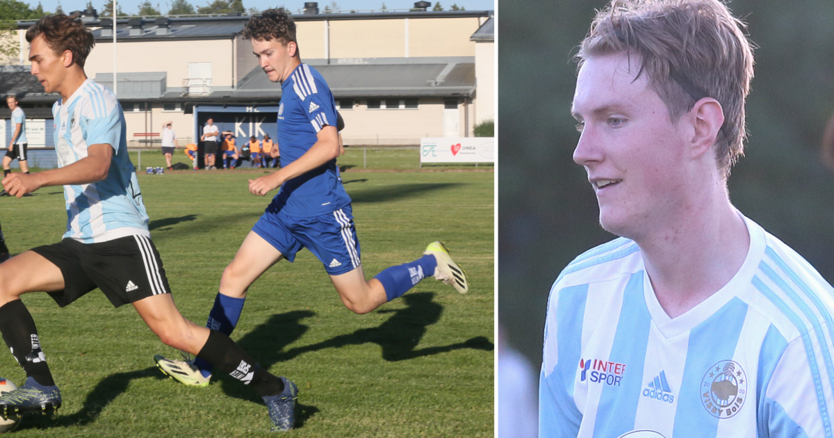 Harry Pettersson blev matchhjälte för Visby Bois mot moderklubben